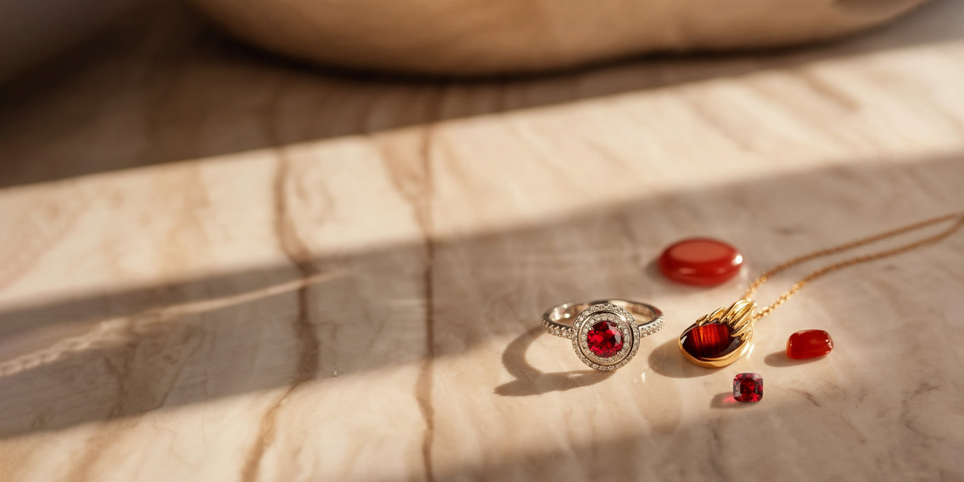 Pierres Précieuses Rouges | Liste, Significations & Vertus | Artbery